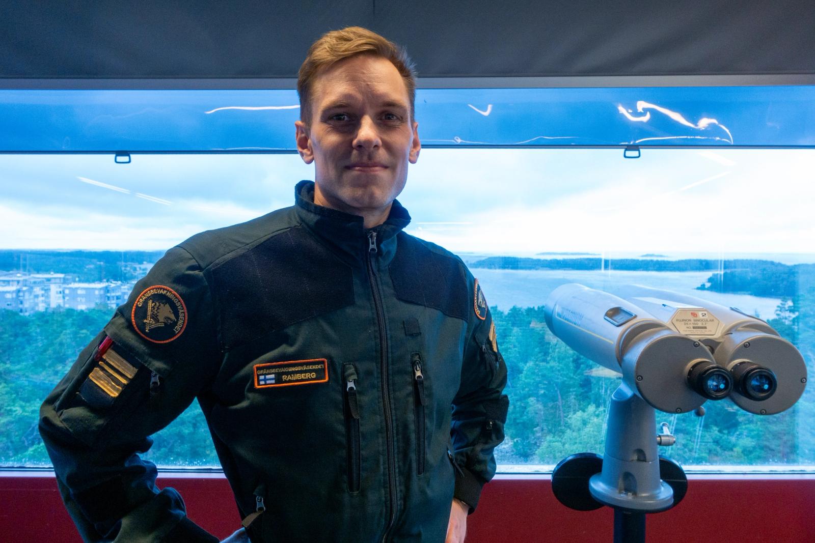 Megadrönare i Hangö bevakar även åländska vatten - Ålands Radio & TV