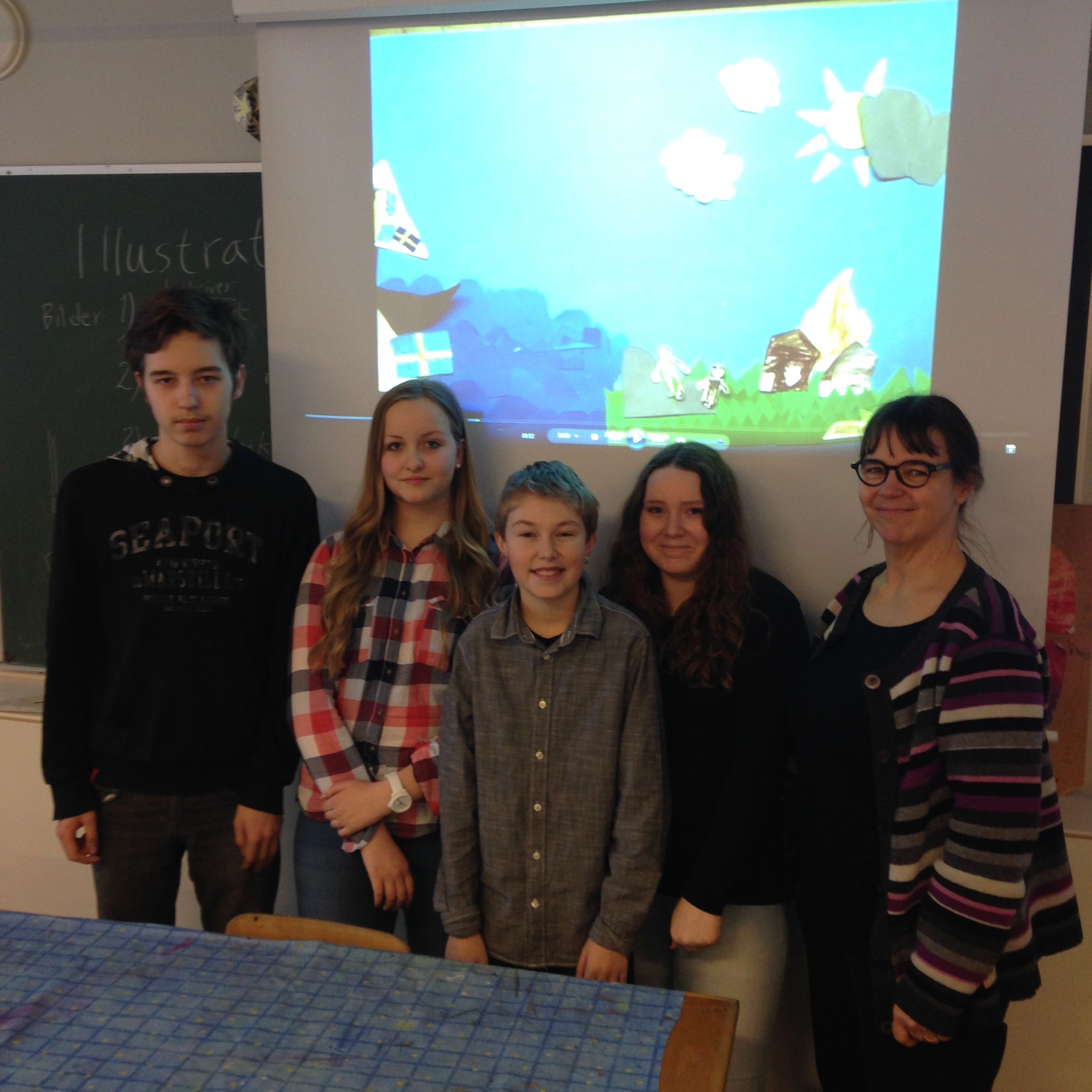 Föglöskolan gör film - Ålands Radio & TV